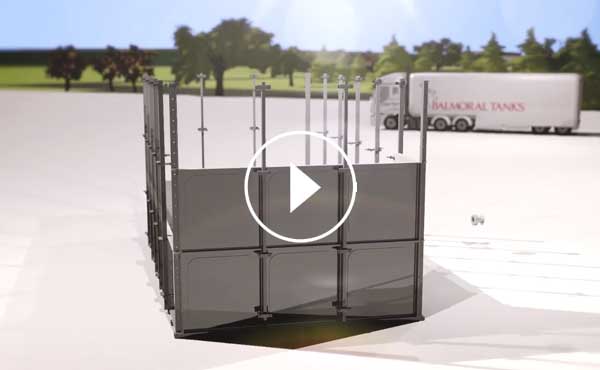 GRP sectional water storage tanks | Balmoral Tanks